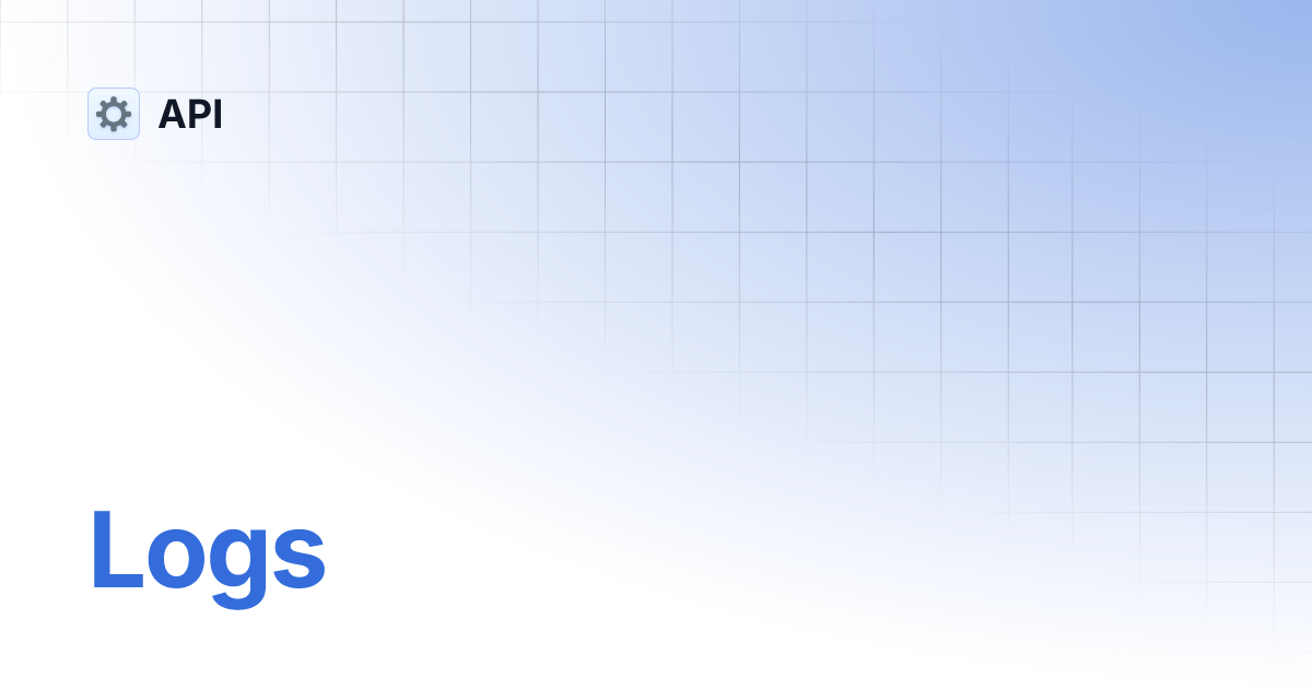 Logs | API